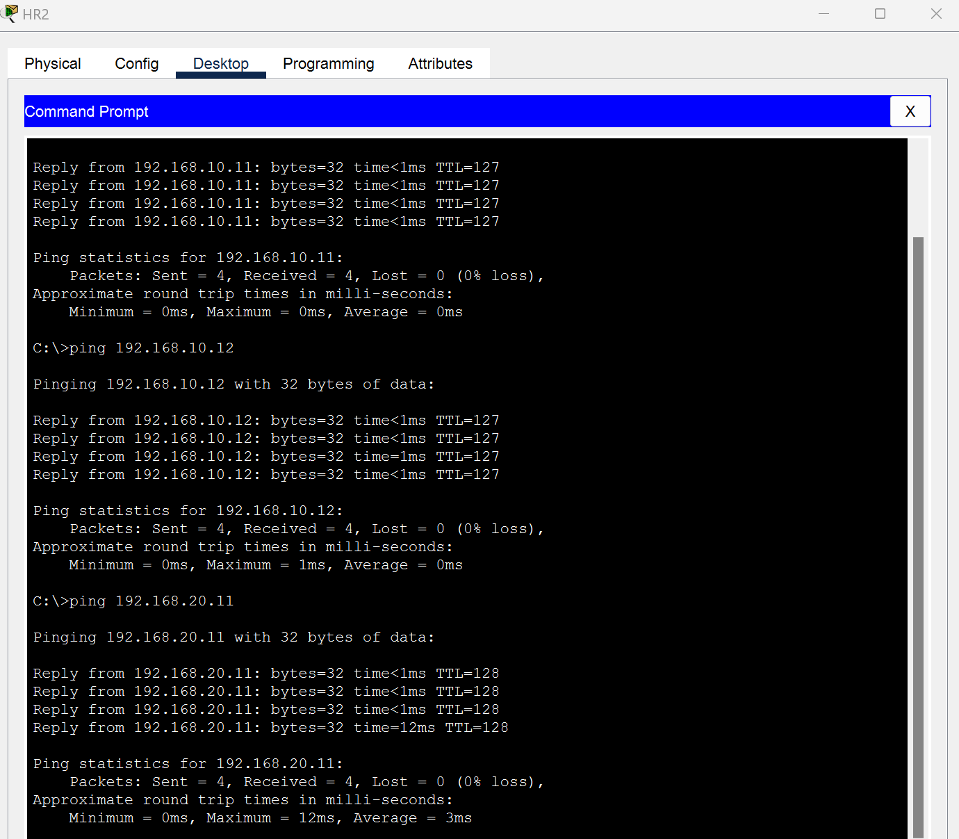 Configuring InterVLAN Routing – Justin Stevenson